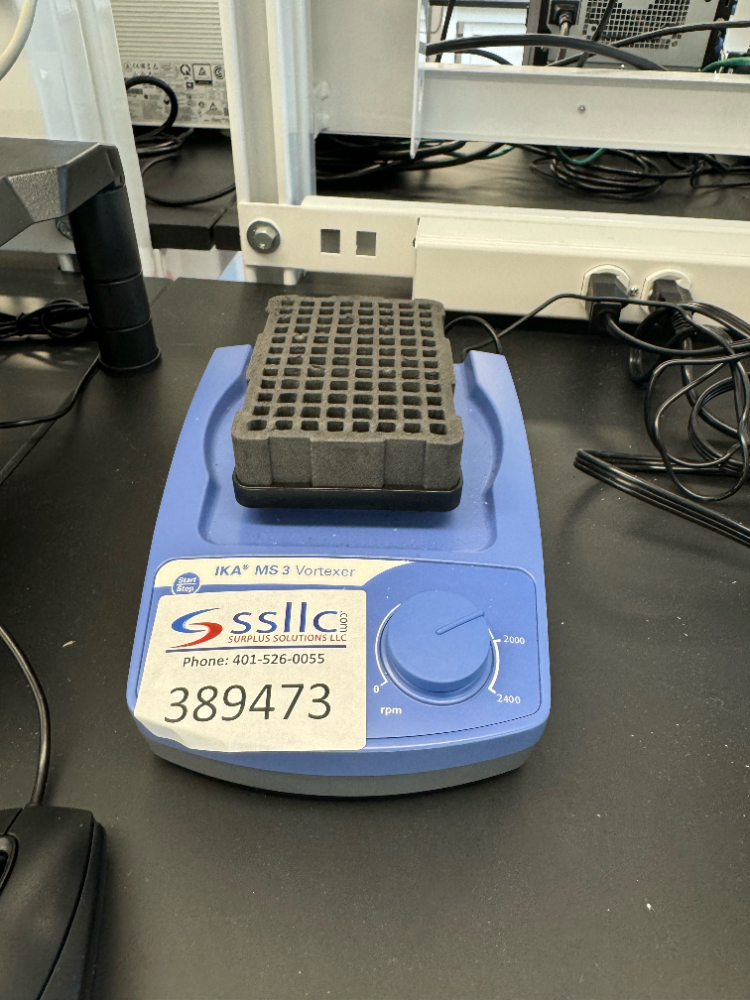 IKA MS 3 Vortex Mixer | Surplus Solutions